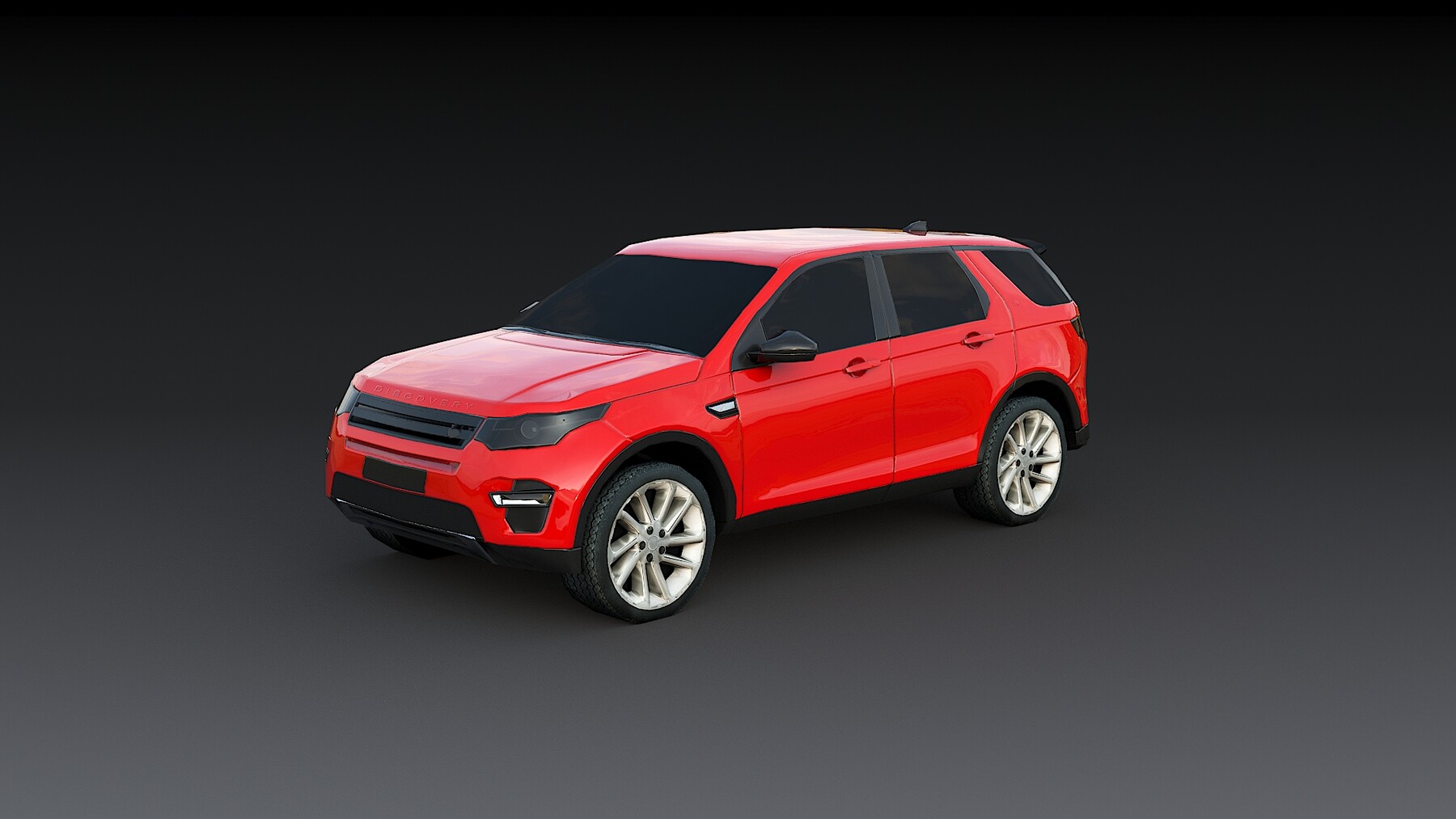 ArtStation - Low poly car four colors | Game Assets