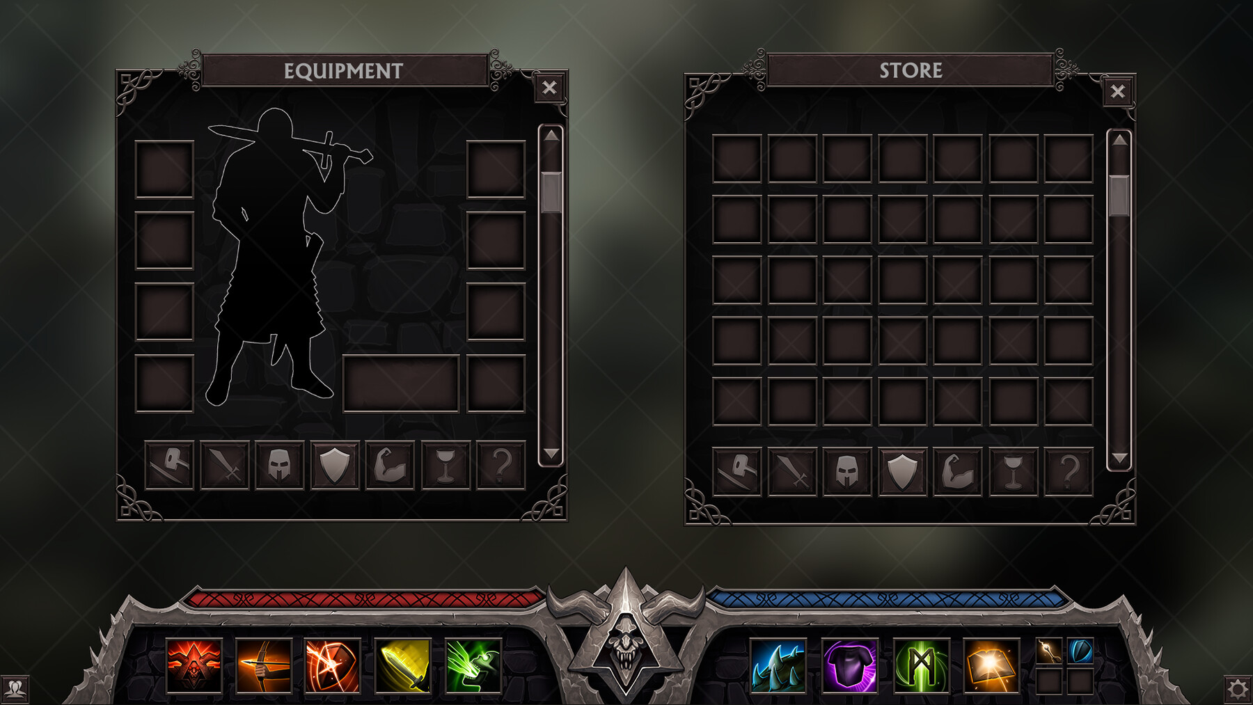 ArtStation - Dungeon GUI | Game Assets