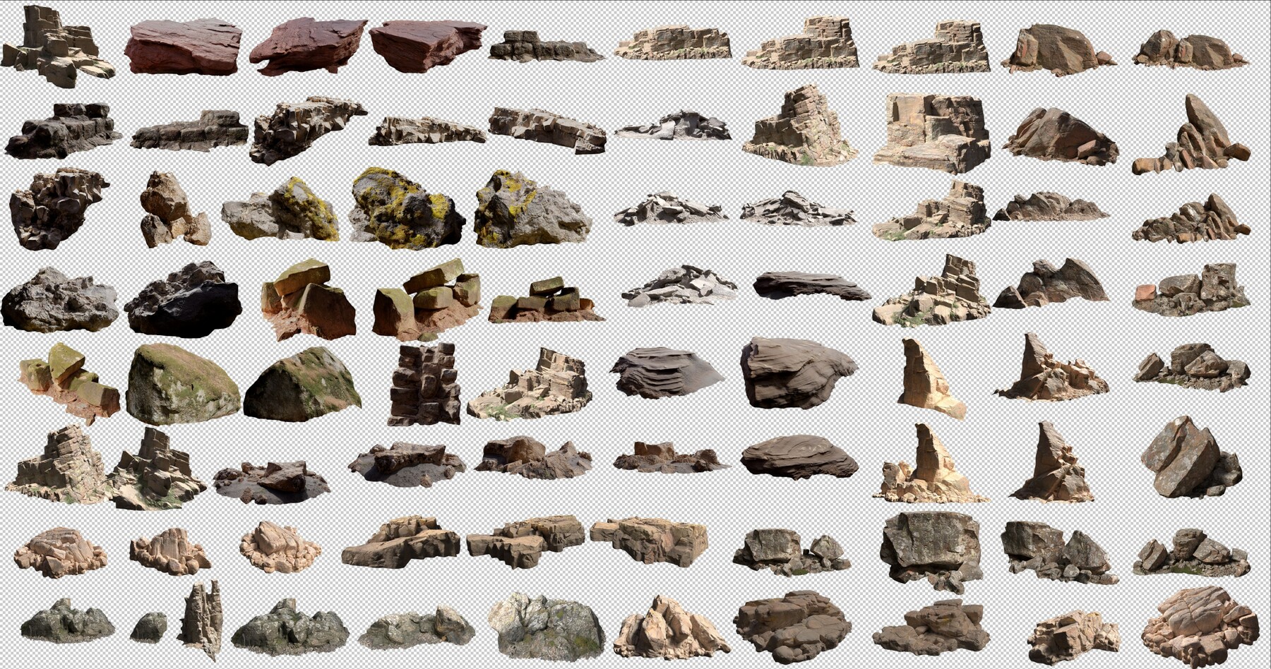 ArtStation - Rock & stones part 2 | Resources