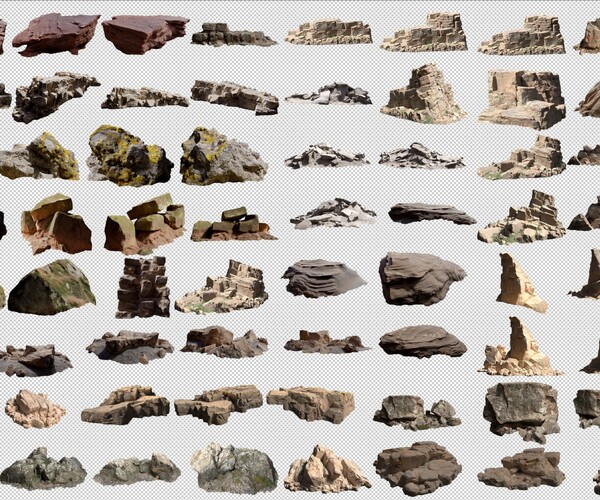 ArtStation - Rock & stones part 2 | Resources