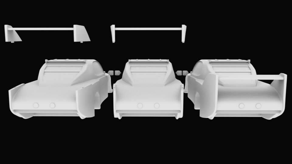 ArtStation - Chevrolet car with separated parts STL for 3D printing ...