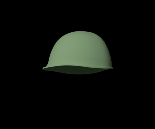 ArtStation - Simple Military Helmet STL for 3D printing | Resources