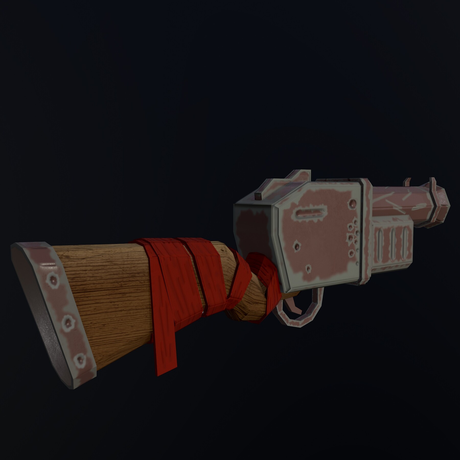 ArtStation - Stylized hand painted weapon gun | Game Assets