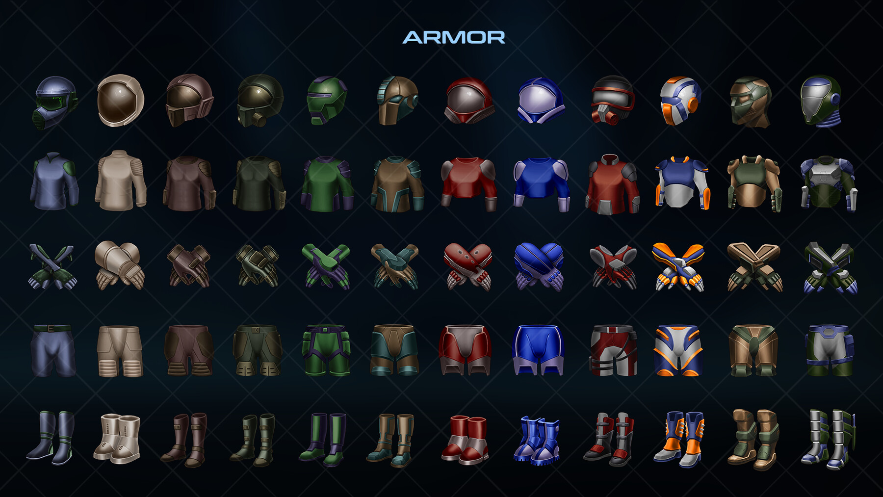 ArtStation - 400 Sci-Fi icons | Game Assets