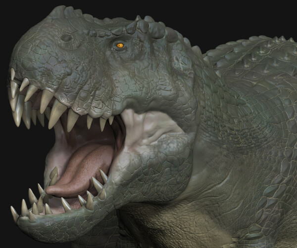 ArtStation - V-Rex High Poly 3D Model | Resources