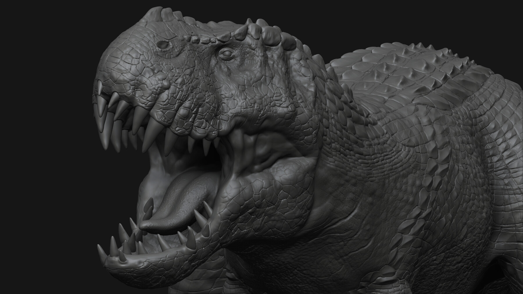 ArtStation - V-Rex High Poly 3D Model | Resources