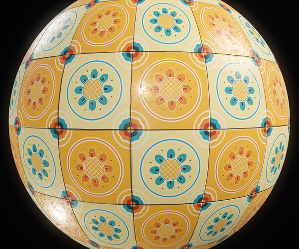 ArtStation - Ornate Ceramic Tiles | Resources