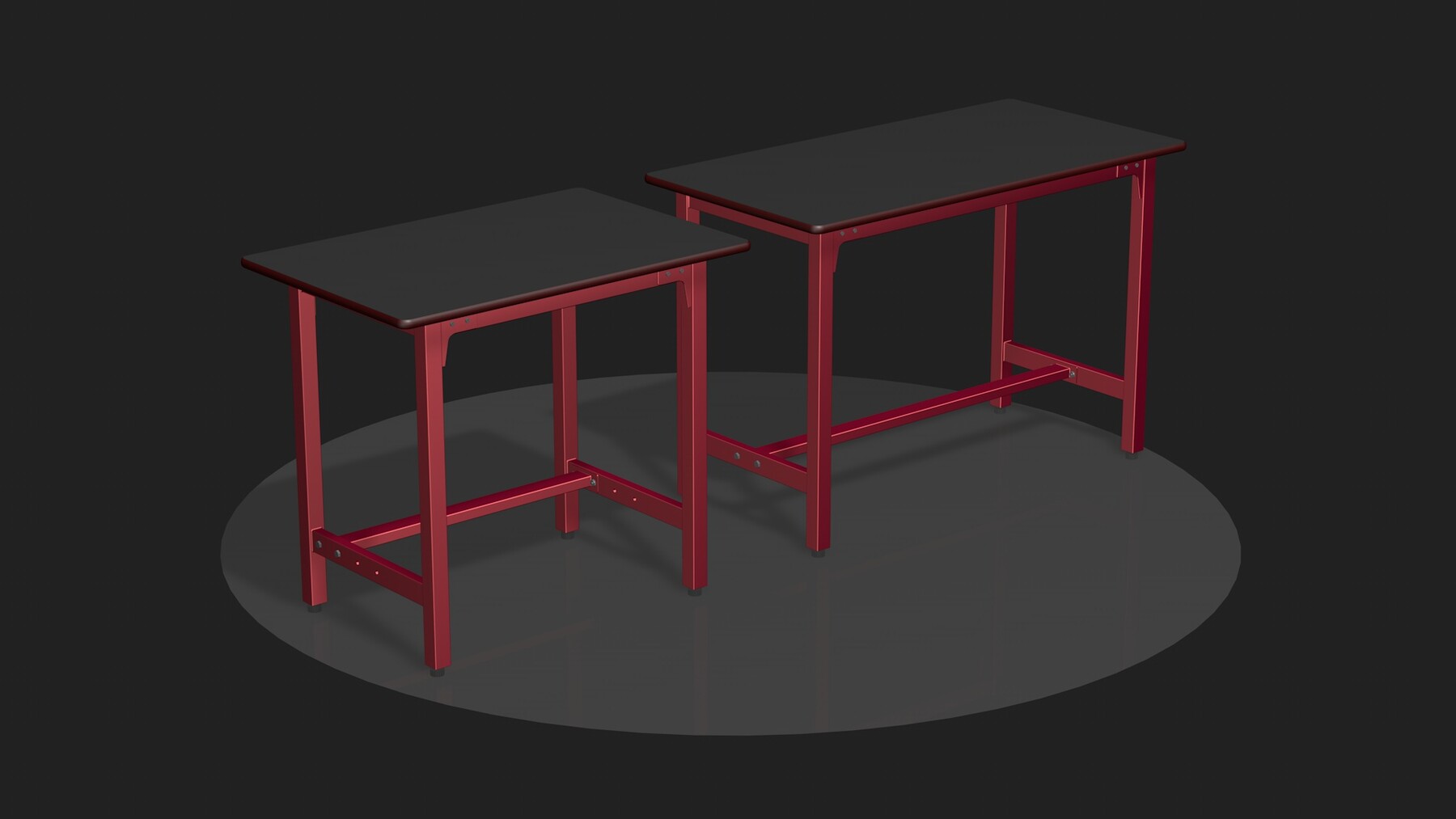 ArtStation - Two industrial tables | Resources