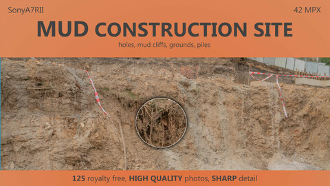 ArtStation - MUD Bundle - 2x Photo packs, 4x 3D models