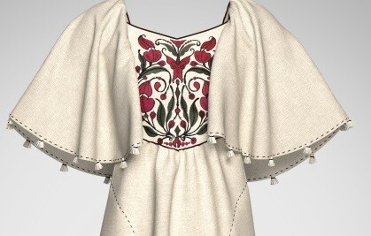 ArtStation - decorative tassel for clothes | Resources