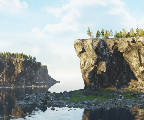 ArtStation - Sea cliffs | Game Assets