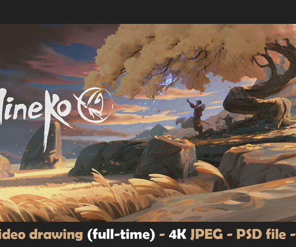 ArtStation - Mineko: moment of remembrance | Tutorials