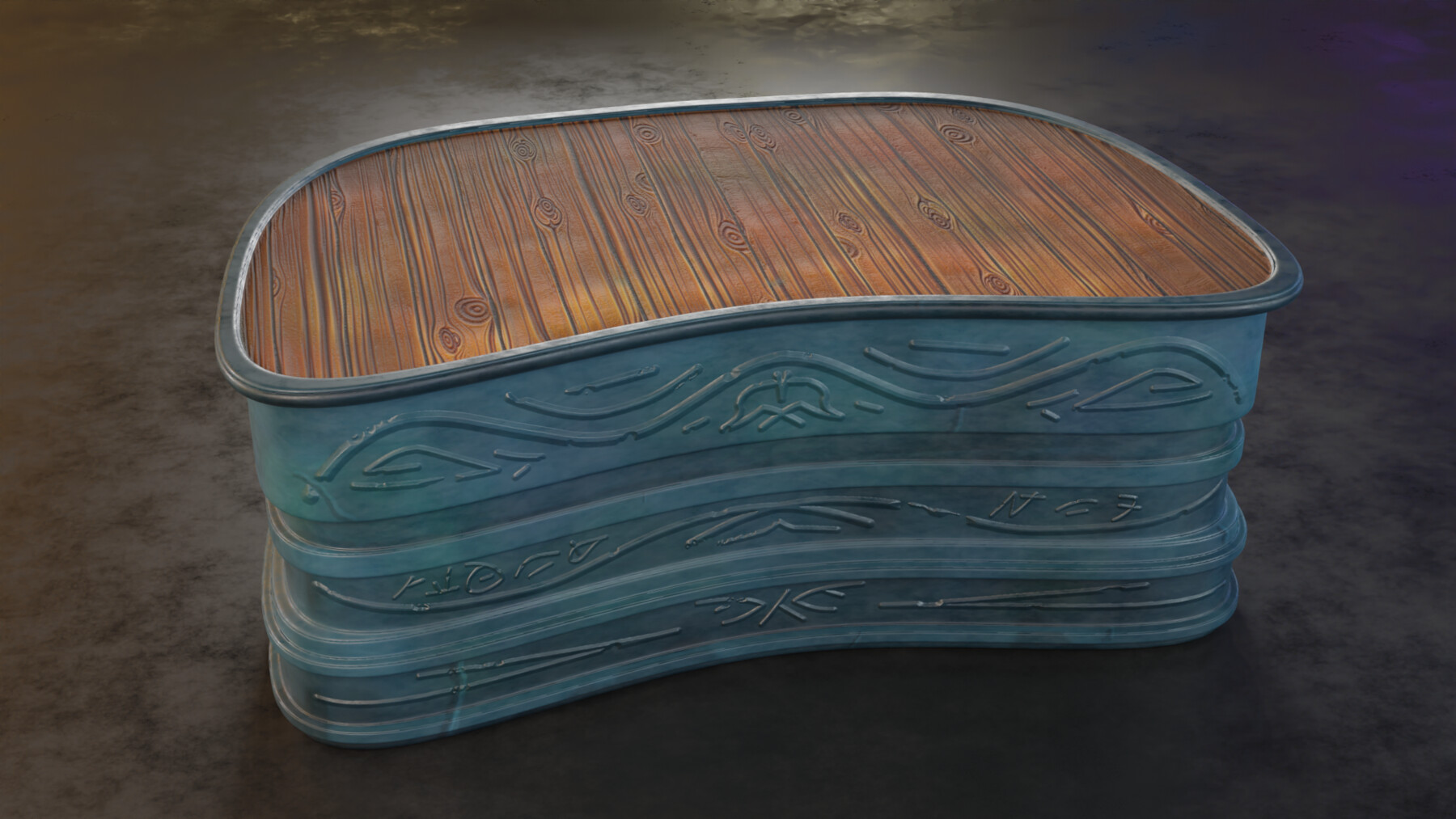 ArtStation - Alchemy Table | Game Assets