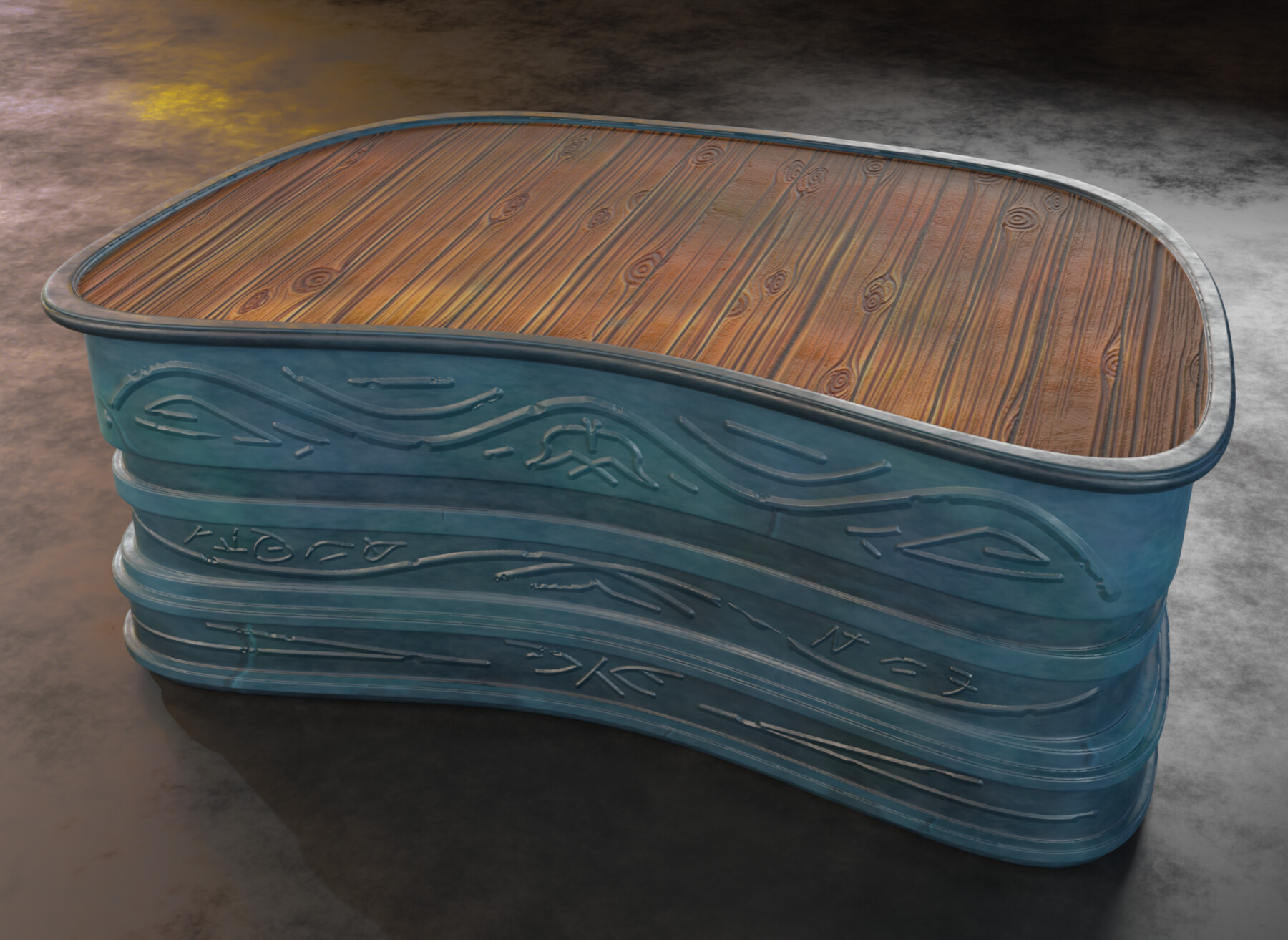 ArtStation - Alchemy Table | Game Assets