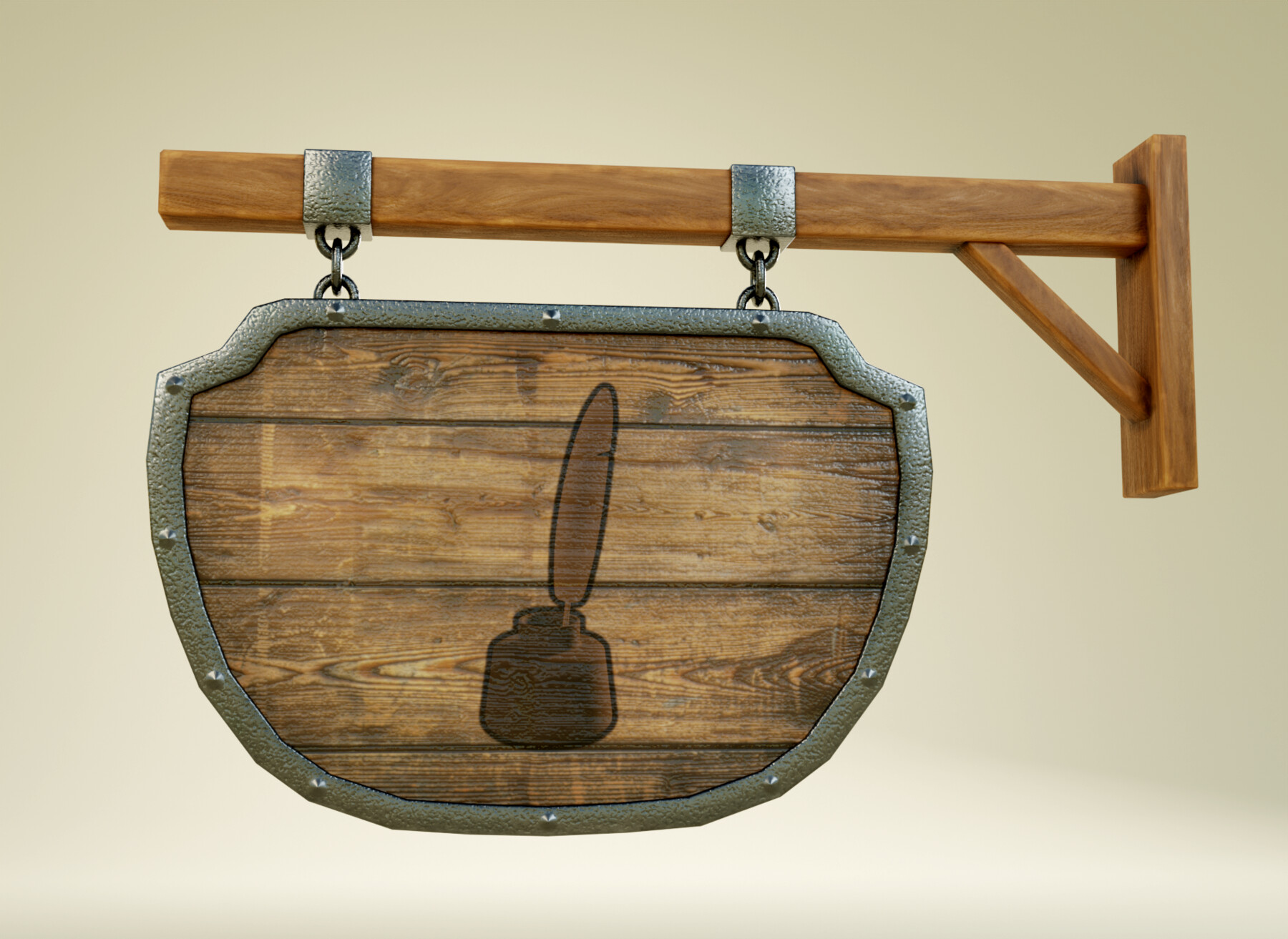 ArtStation - Medival Sign Set | Game Assets