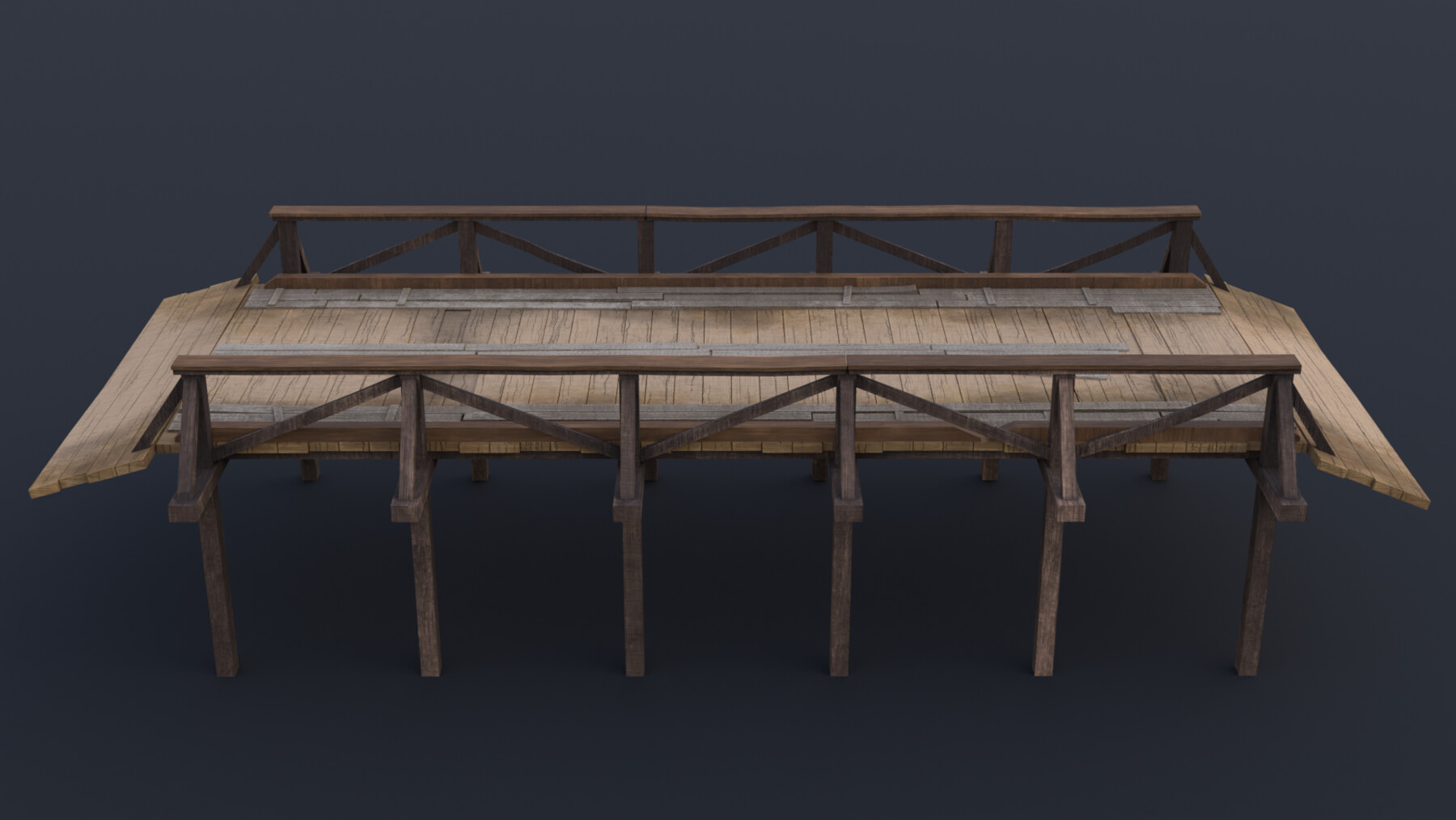 ArtStation - Procedural bridge | Game Assets