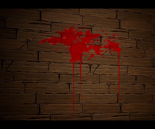ArtStation - Stylized Animated Blood Decals [UE4] [Unity] | Game Assets