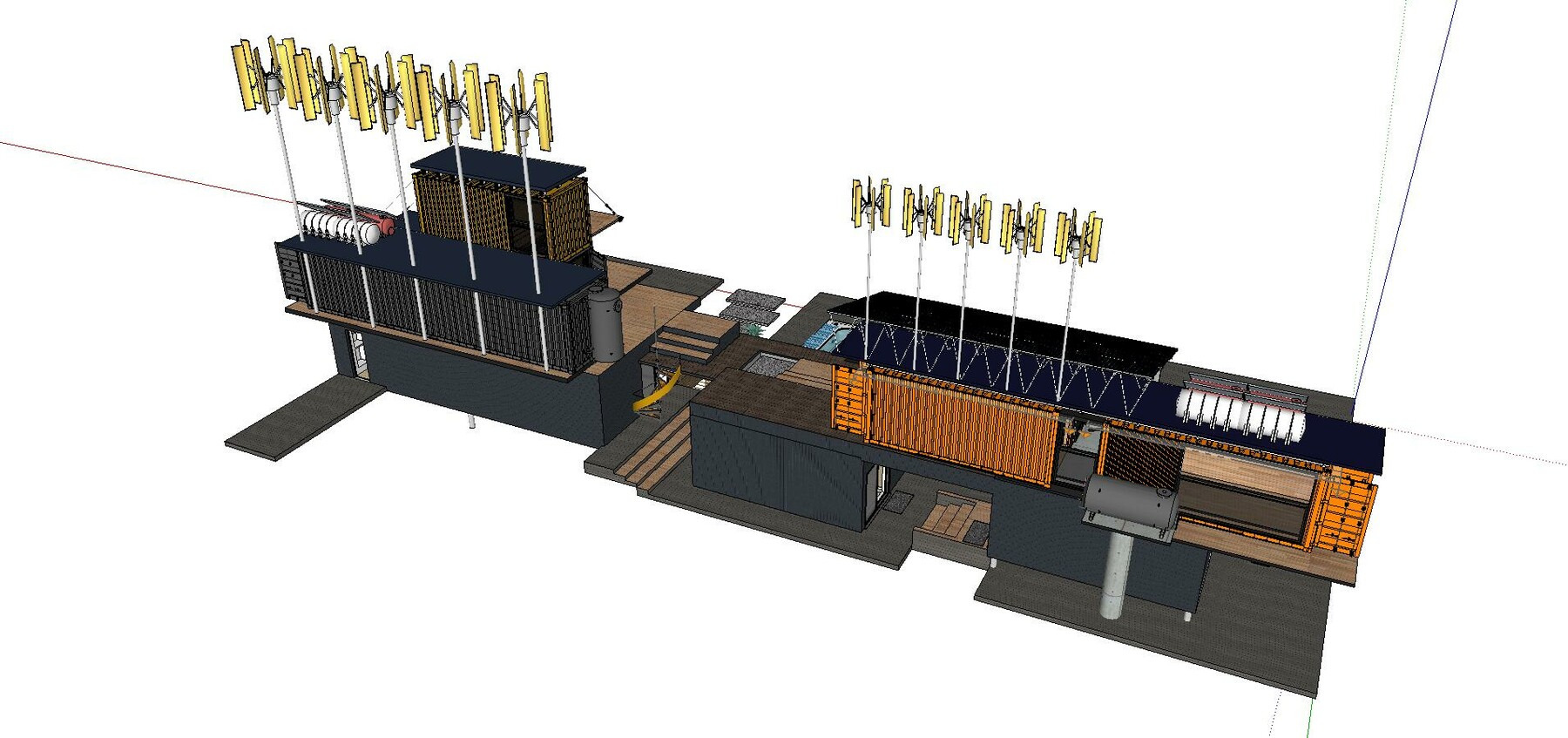 ArtStation - City Simple Art Building-Container-0225 | Resources