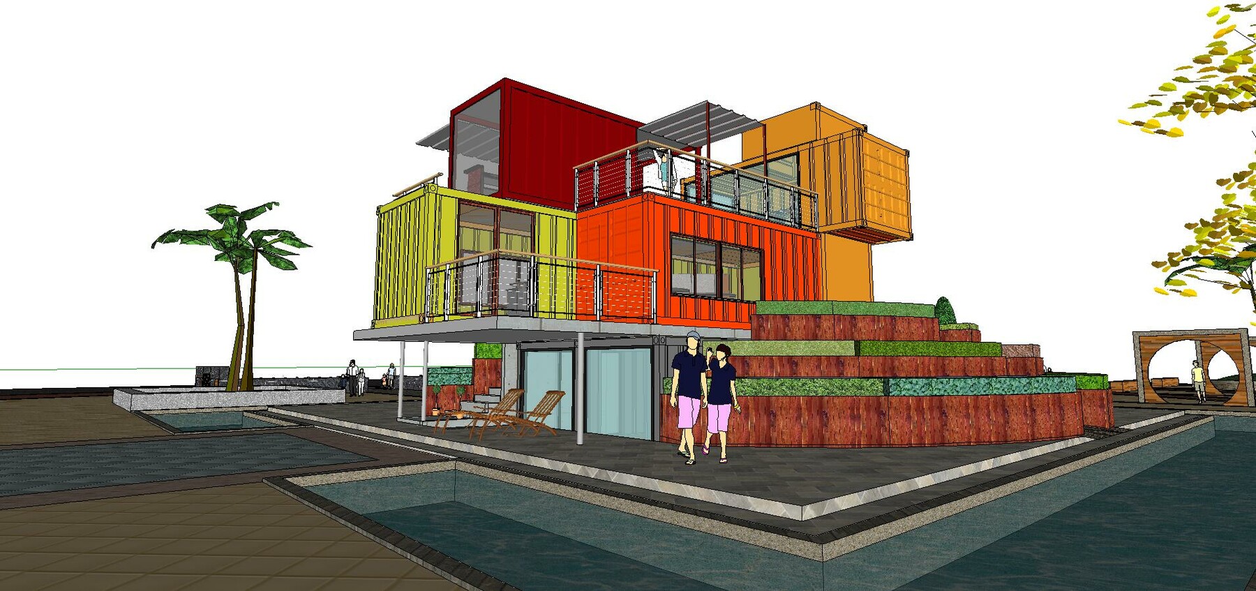 ArtStation - City Simple Art Building-Container-01 | Resources