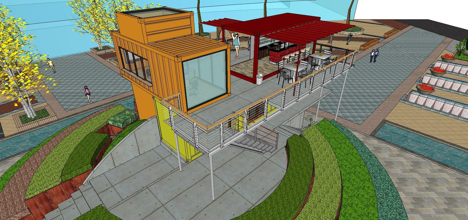 ArtStation - City Simple Art Building-Container-01 | Resources