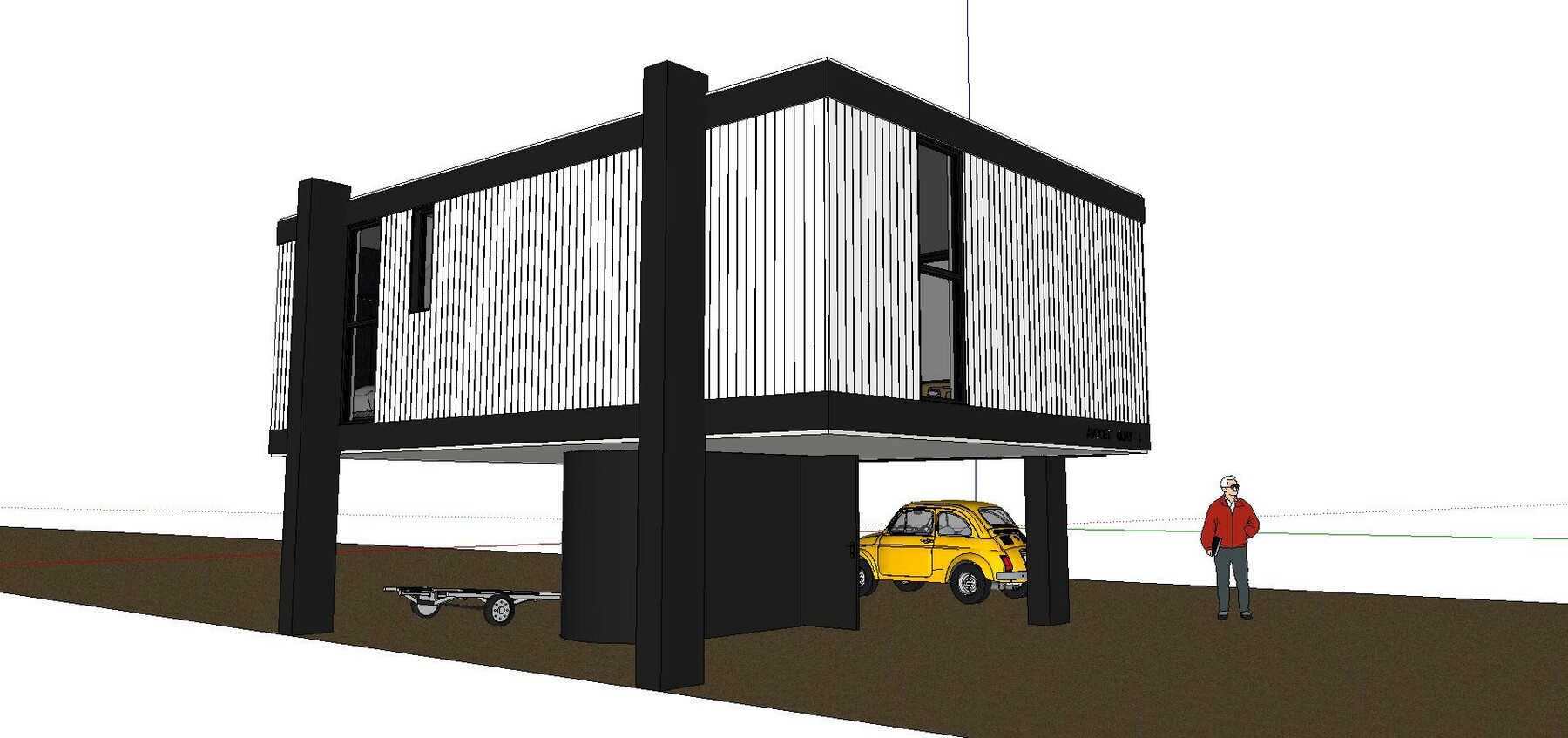 ArtStation - City Simple Art Building-Container-02 | Resources
