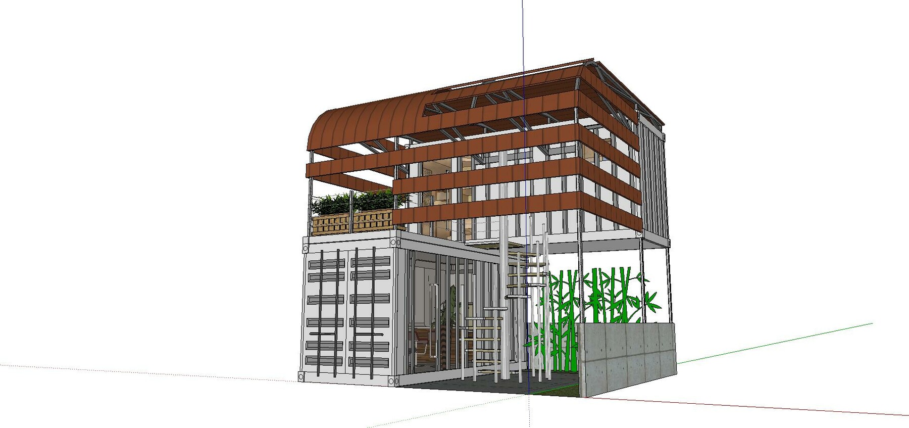 ArtStation - City Simple Art Building-Container-011 | Resources