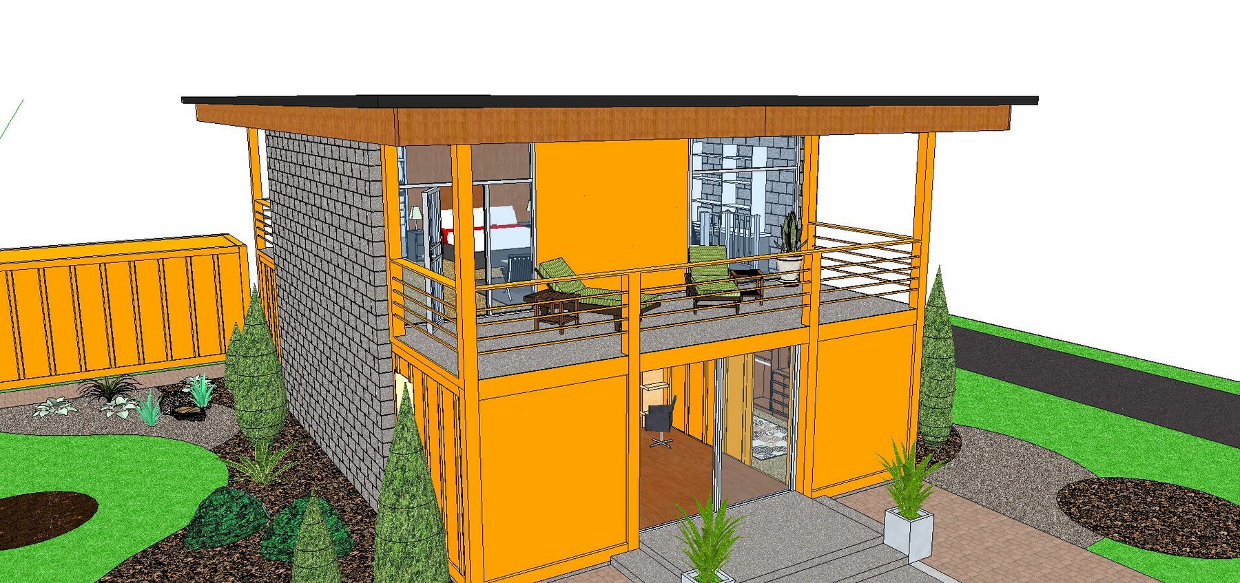 ArtStation - City Simple Art Building-Container-018 | Resources