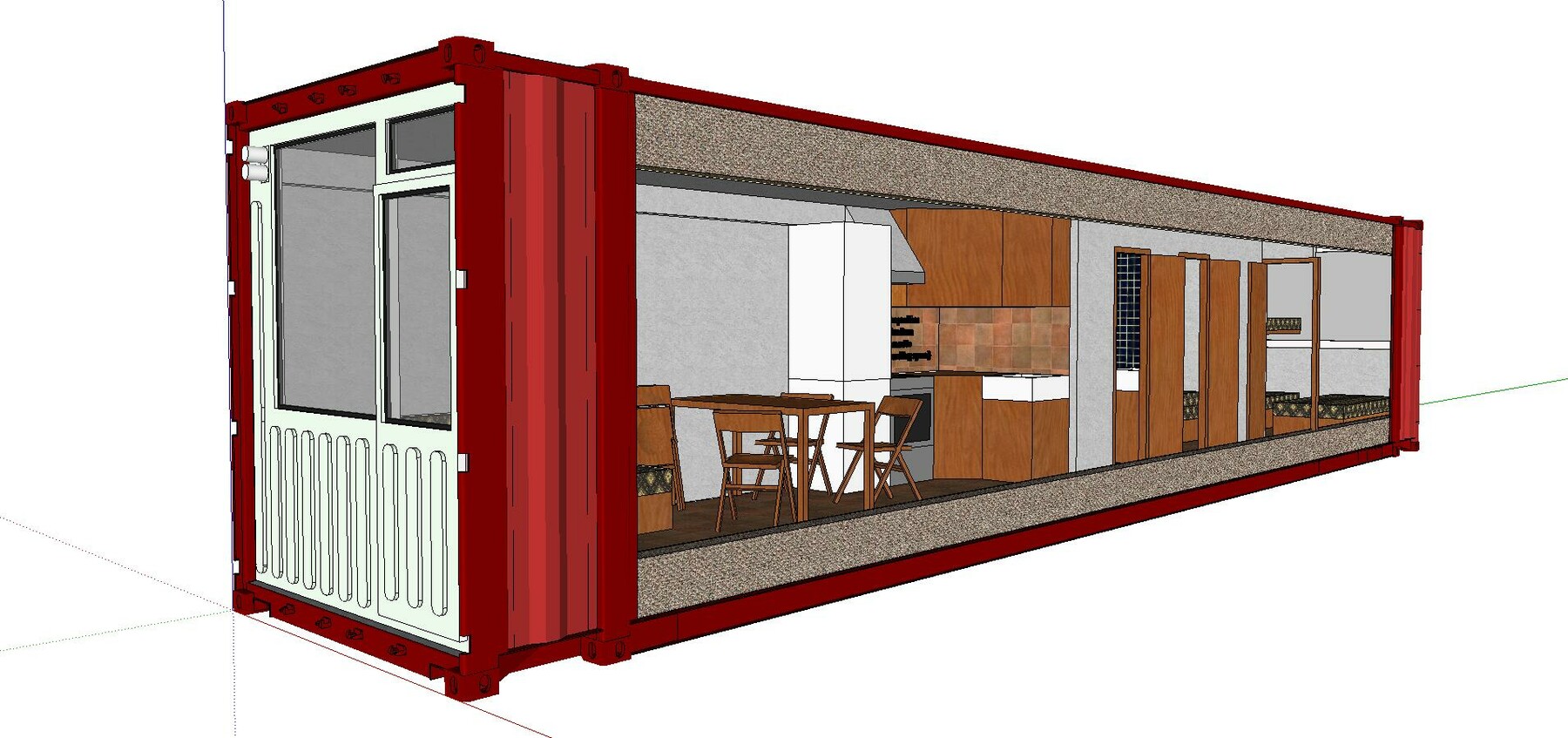 ArtStation - City Simple Art Building-Container-032 | Resources