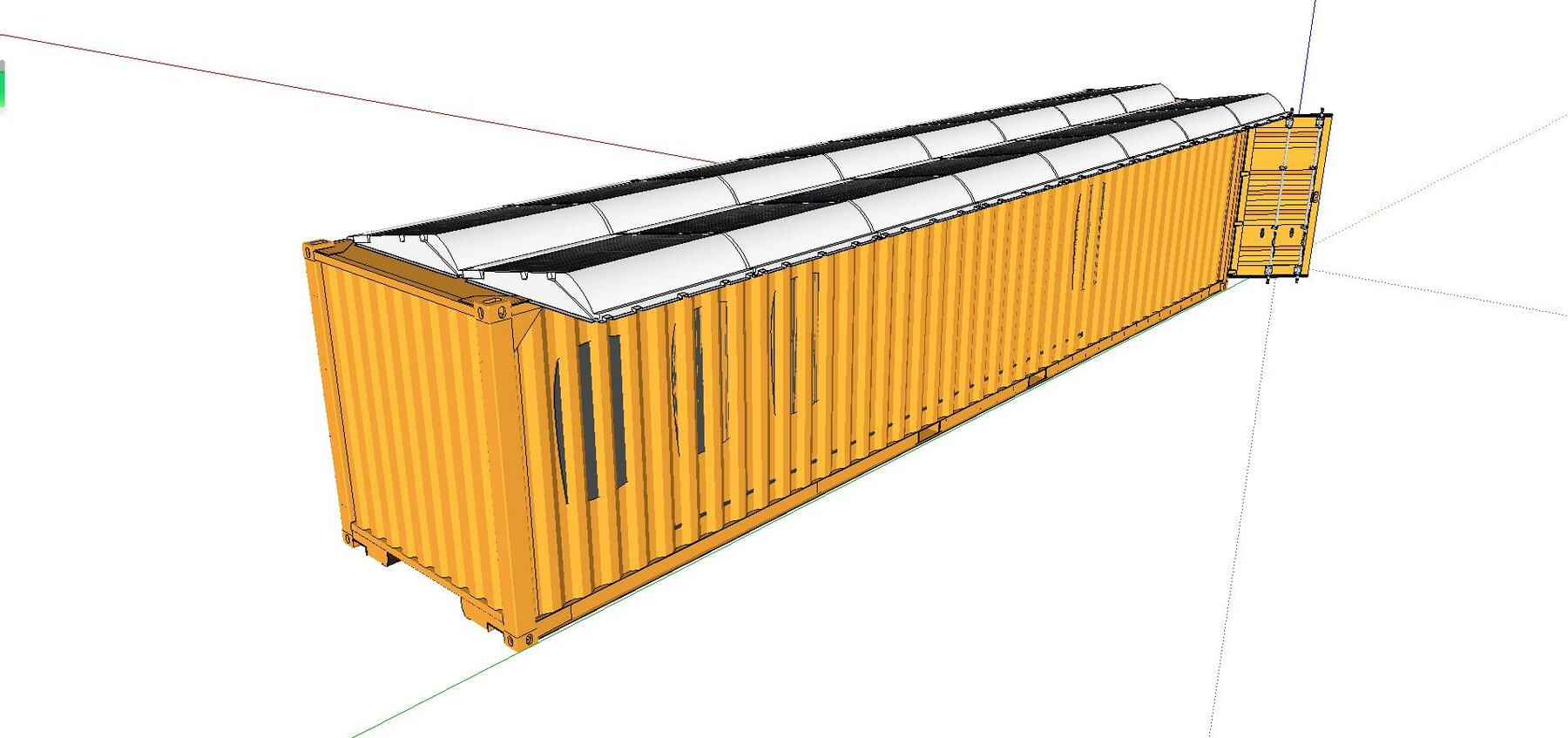 ArtStation - City Simple Art Building-Container-072 | Resources