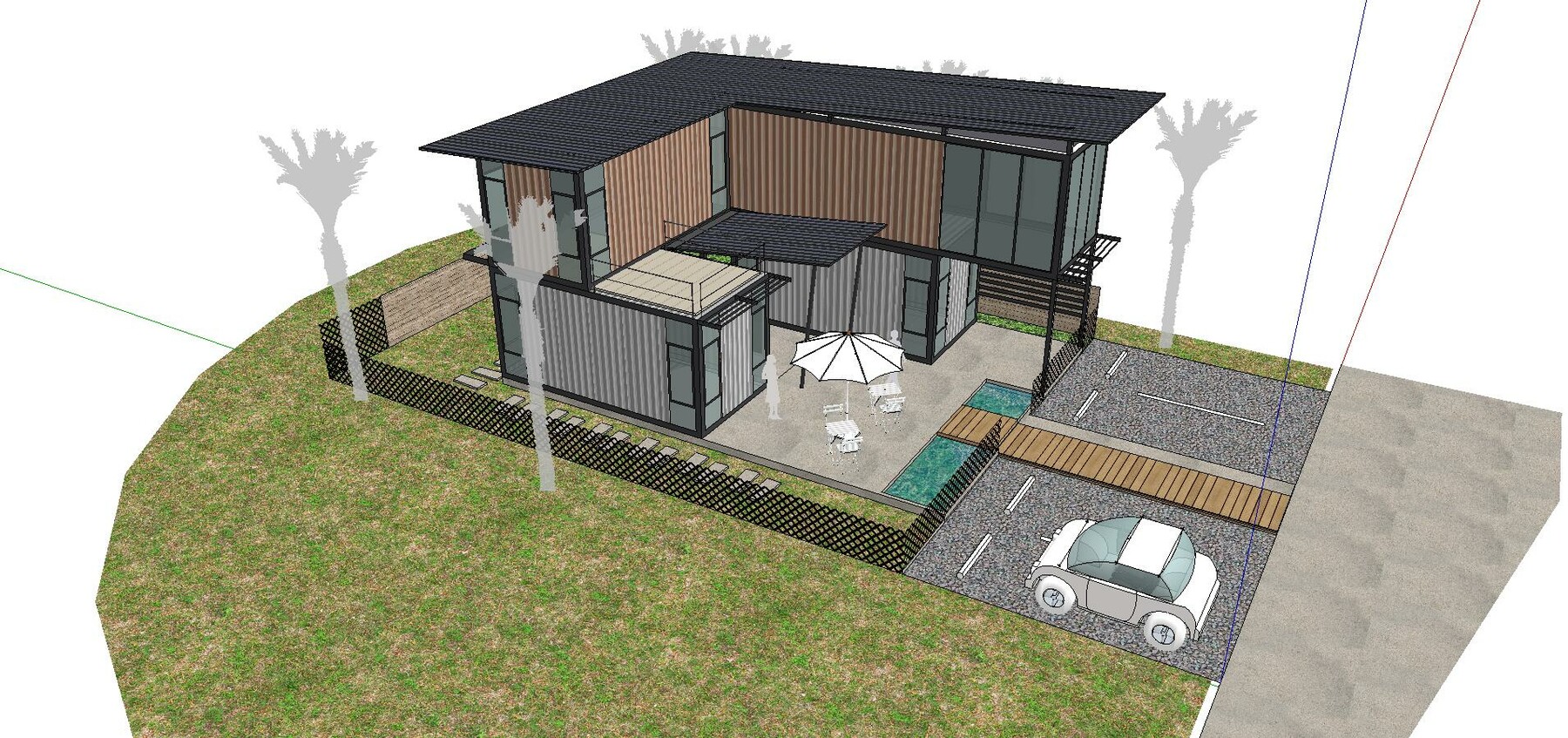 ArtStation - City Simple Art Building-Container-077 | Resources