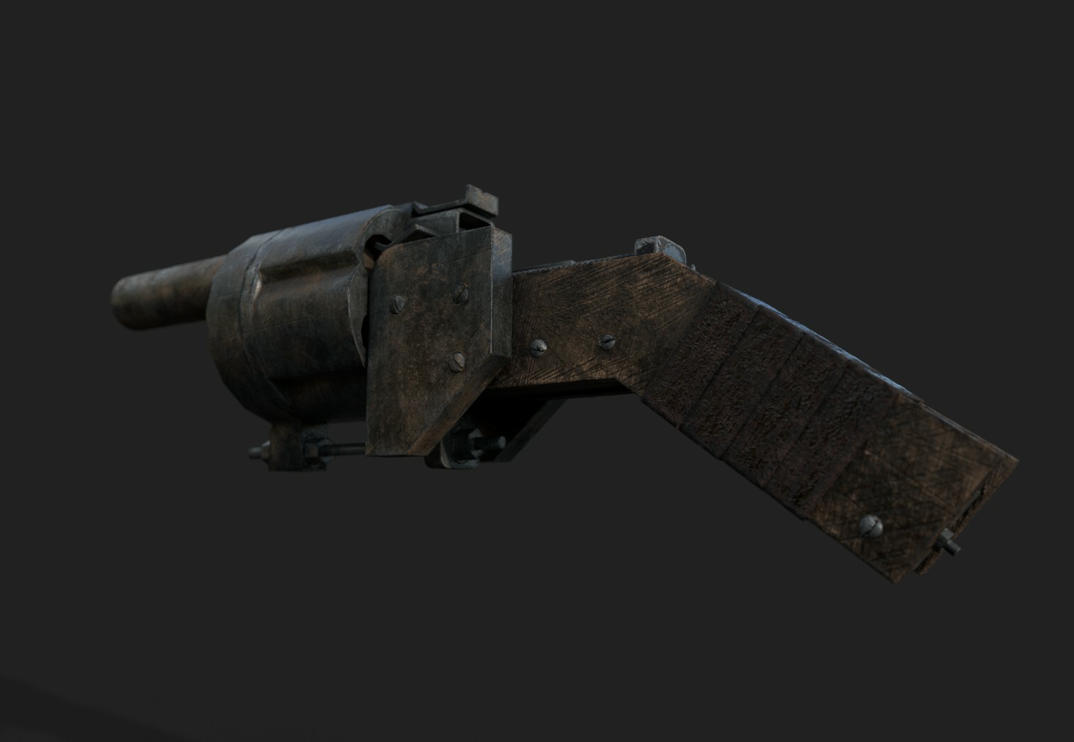 ArtStation - Old Gun | Game Assets
