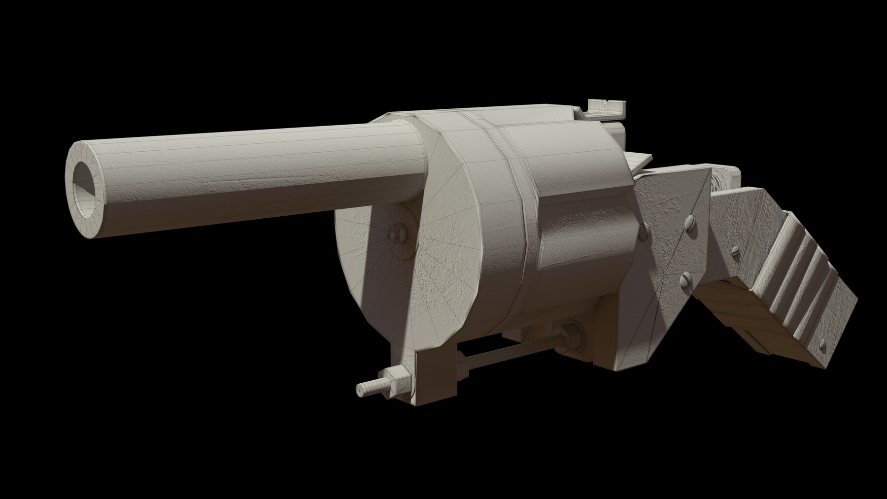 ArtStation - Old Gun | Game Assets