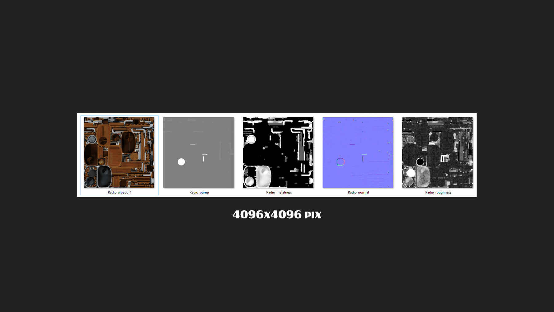 ArtStation - High Poly Vintage radio V2 | Resources
