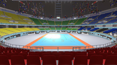 ArtStation - Indoor Sports Arena | Resources