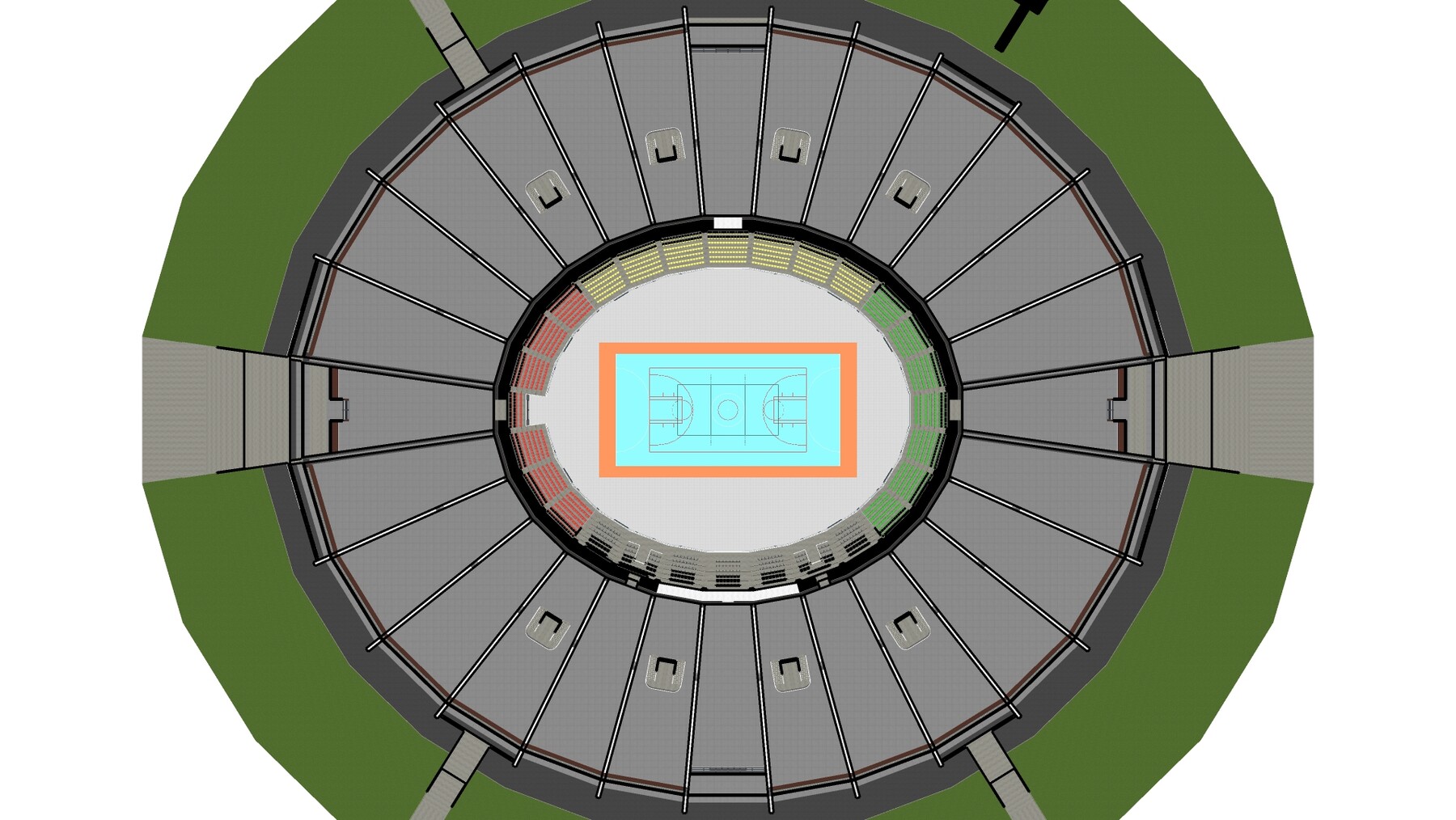 ArtStation - Indoor Sports Arena | Resources