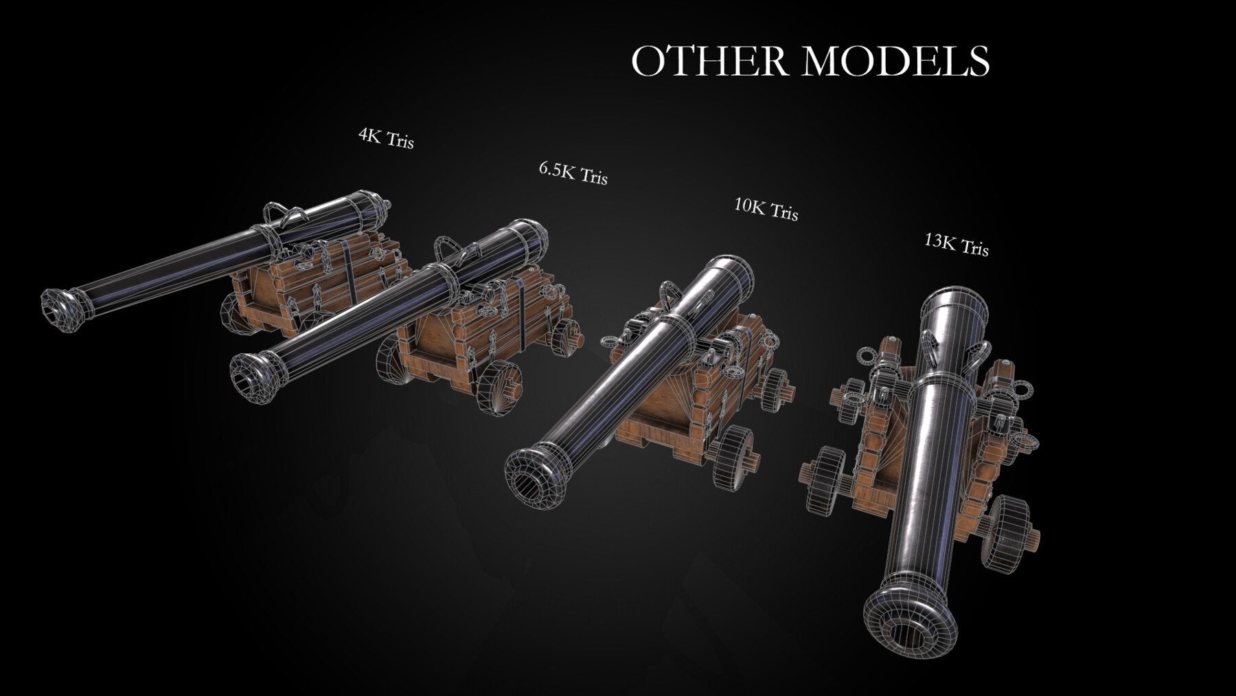 ArtStation - Naval gun / Gun Ship | Game Assets