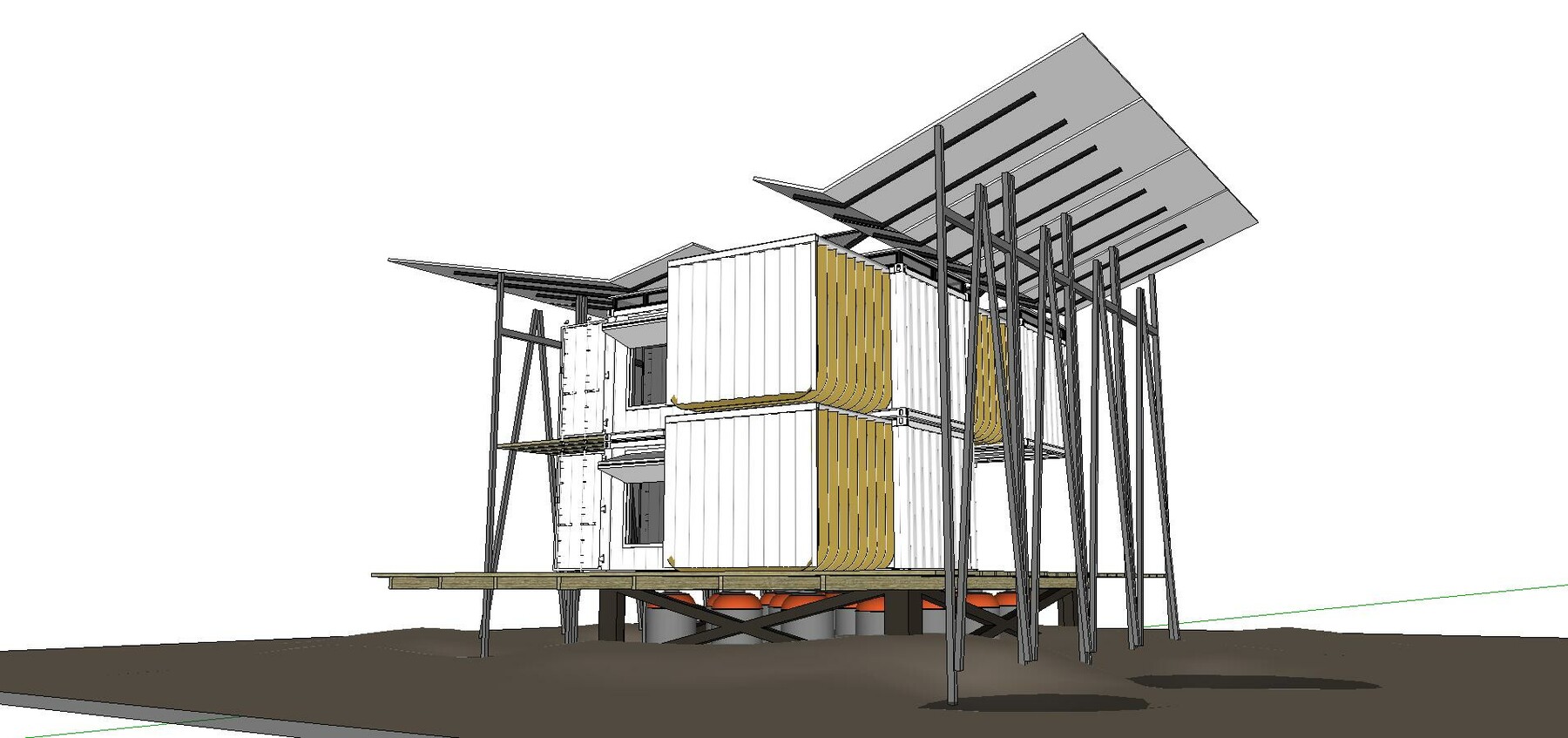 ArtStation - City Simple Art Building-Container-093 | Resources