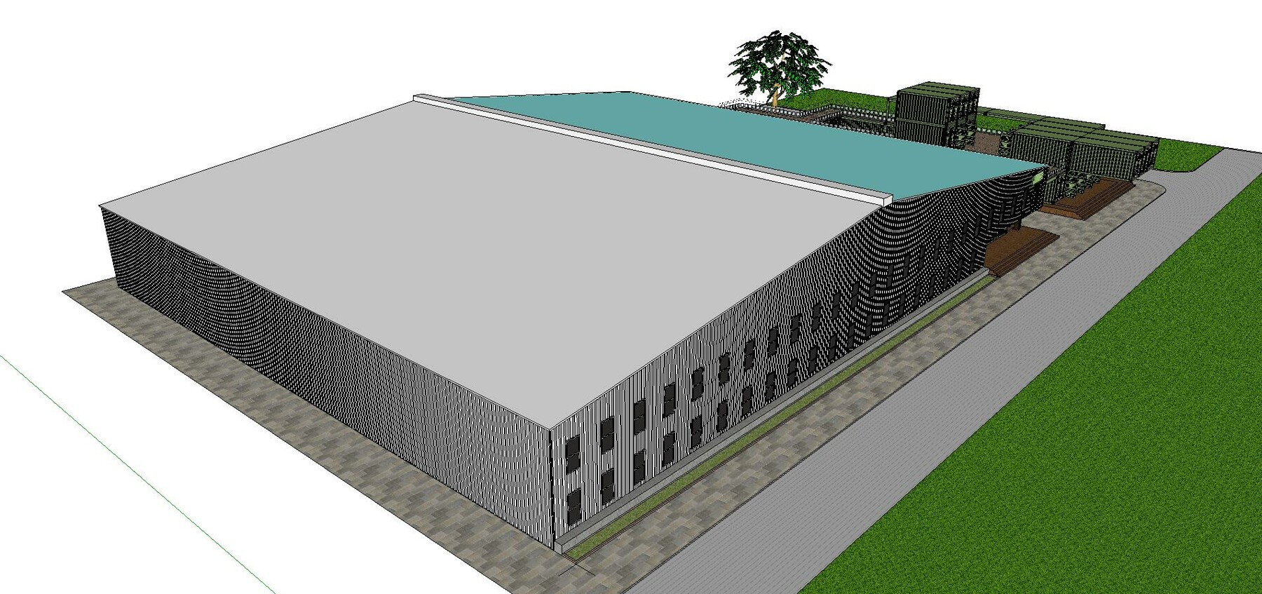 ArtStation - City Simple Art Building-Container-0127 | Resources