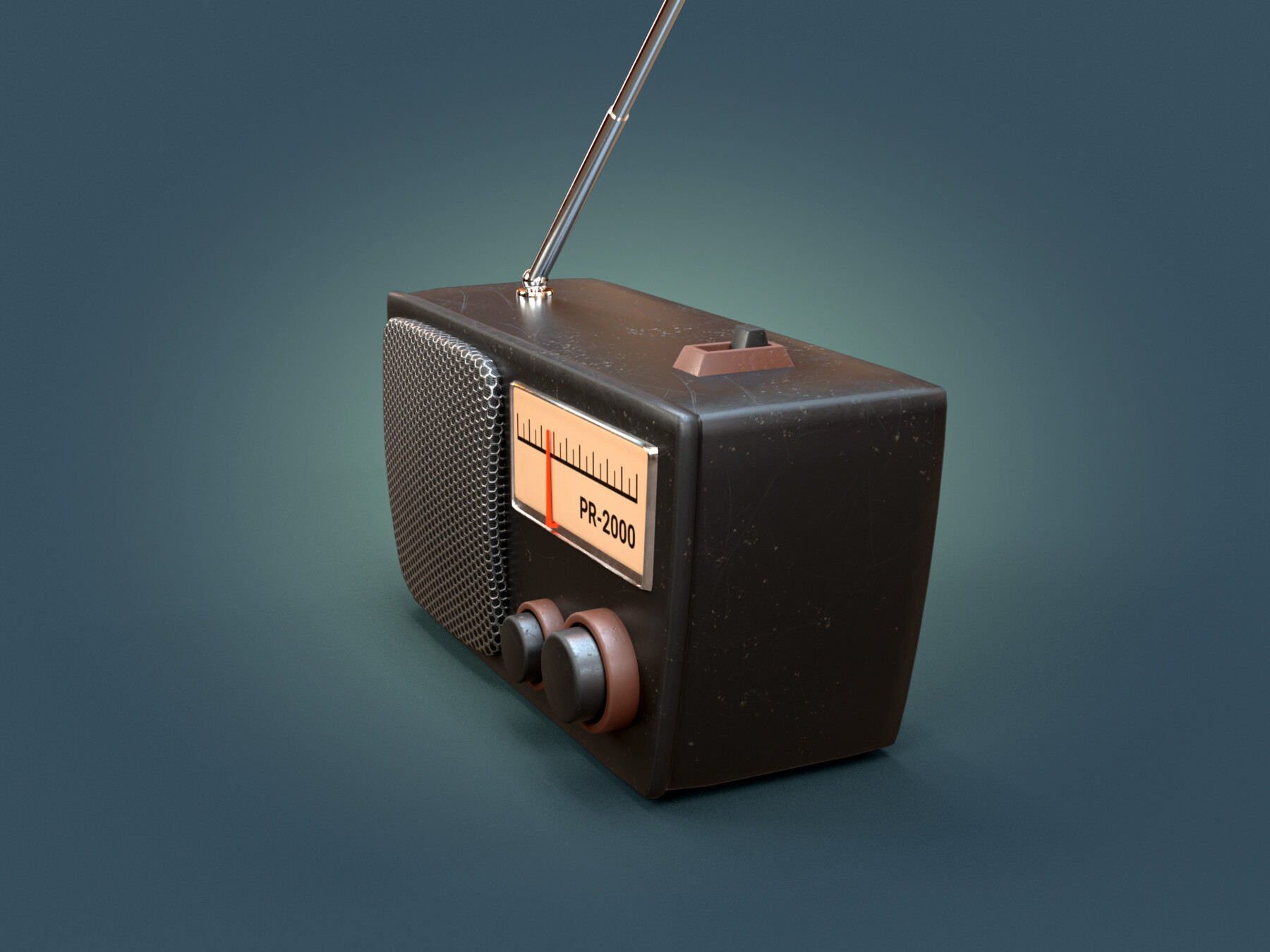 ArtStation - Radio Simple | Game Assets