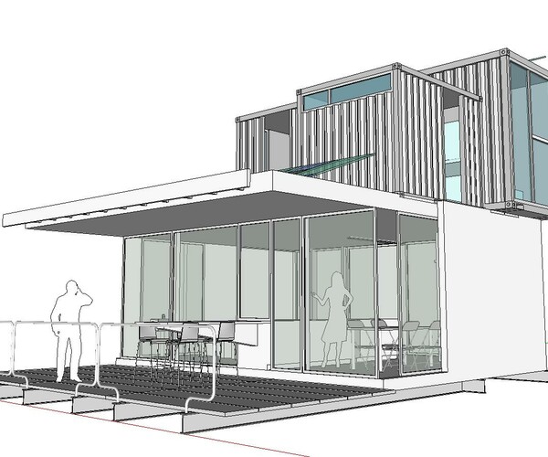 ArtStation - City Simple Art Building-Container-0135 | Resources