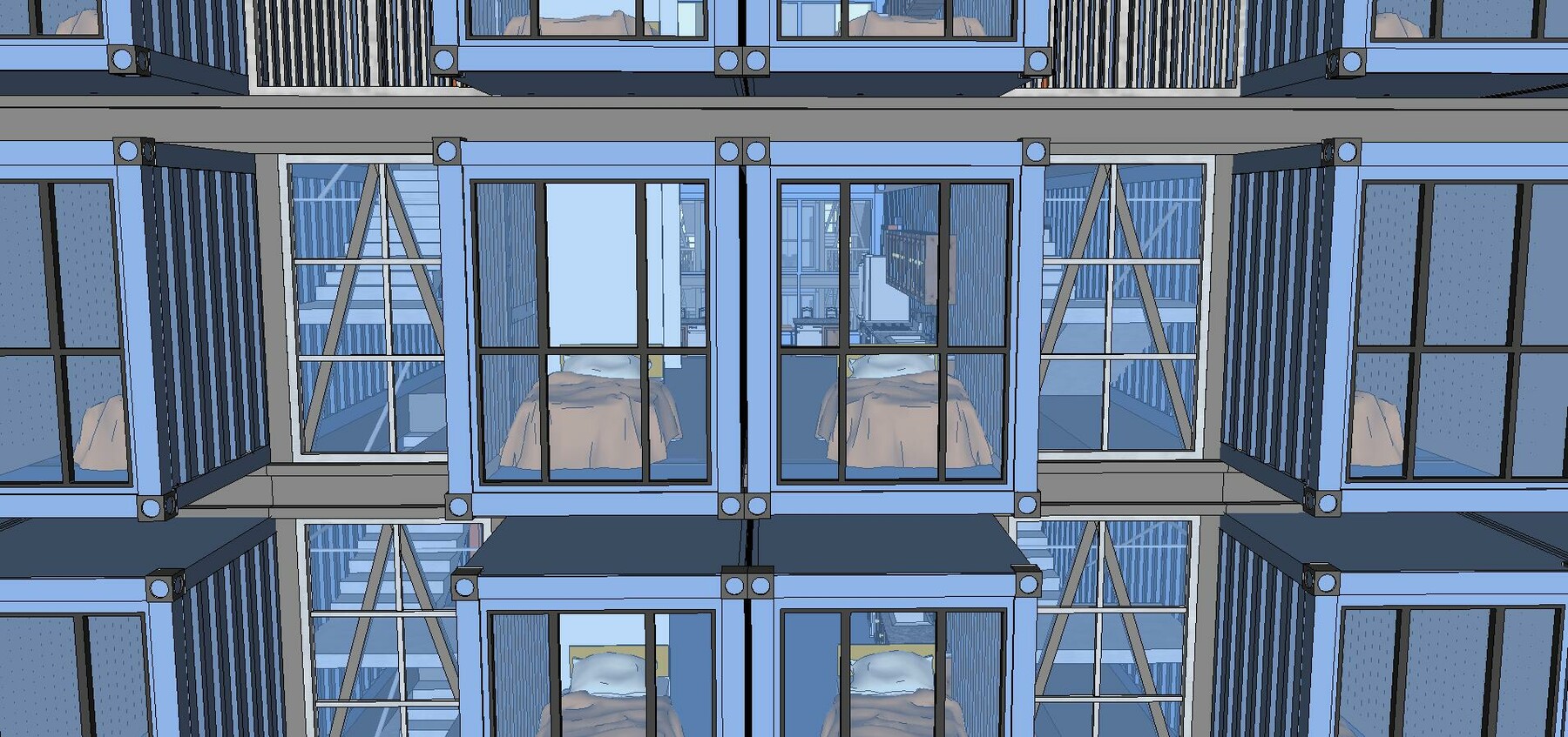 ArtStation - City Simple Art Building-Container-0140 | Resources