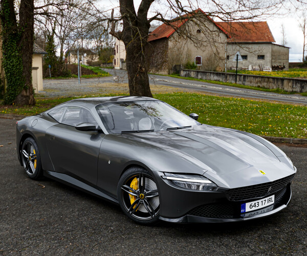 ArtStation - Ferrari Roma | Resources