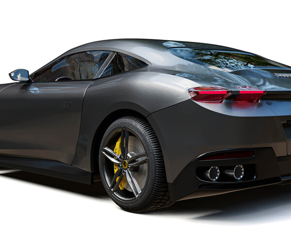 ArtStation - Ferrari Roma | Resources