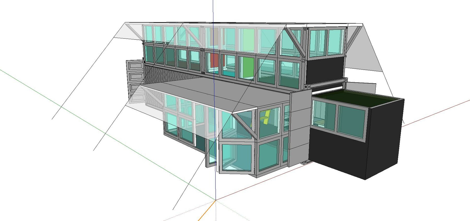 ArtStation - City Simple Art Building-Container-0289 | Resources