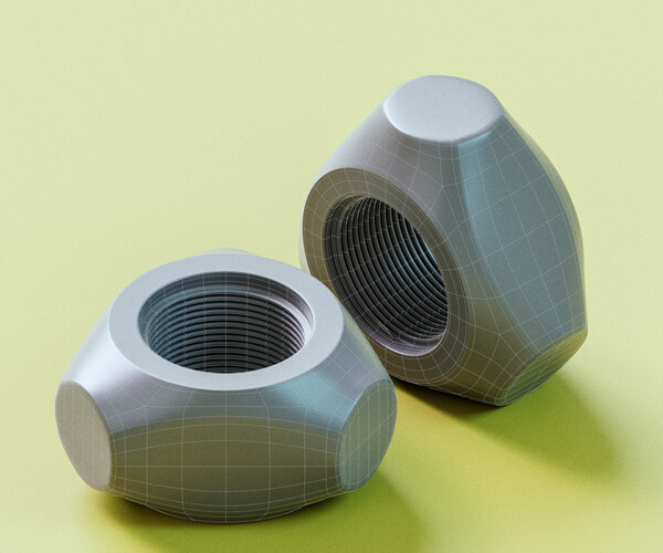 ArtStation - Nutvember 2021 - Kitbash Library of Nuts for Kit Ops in ...