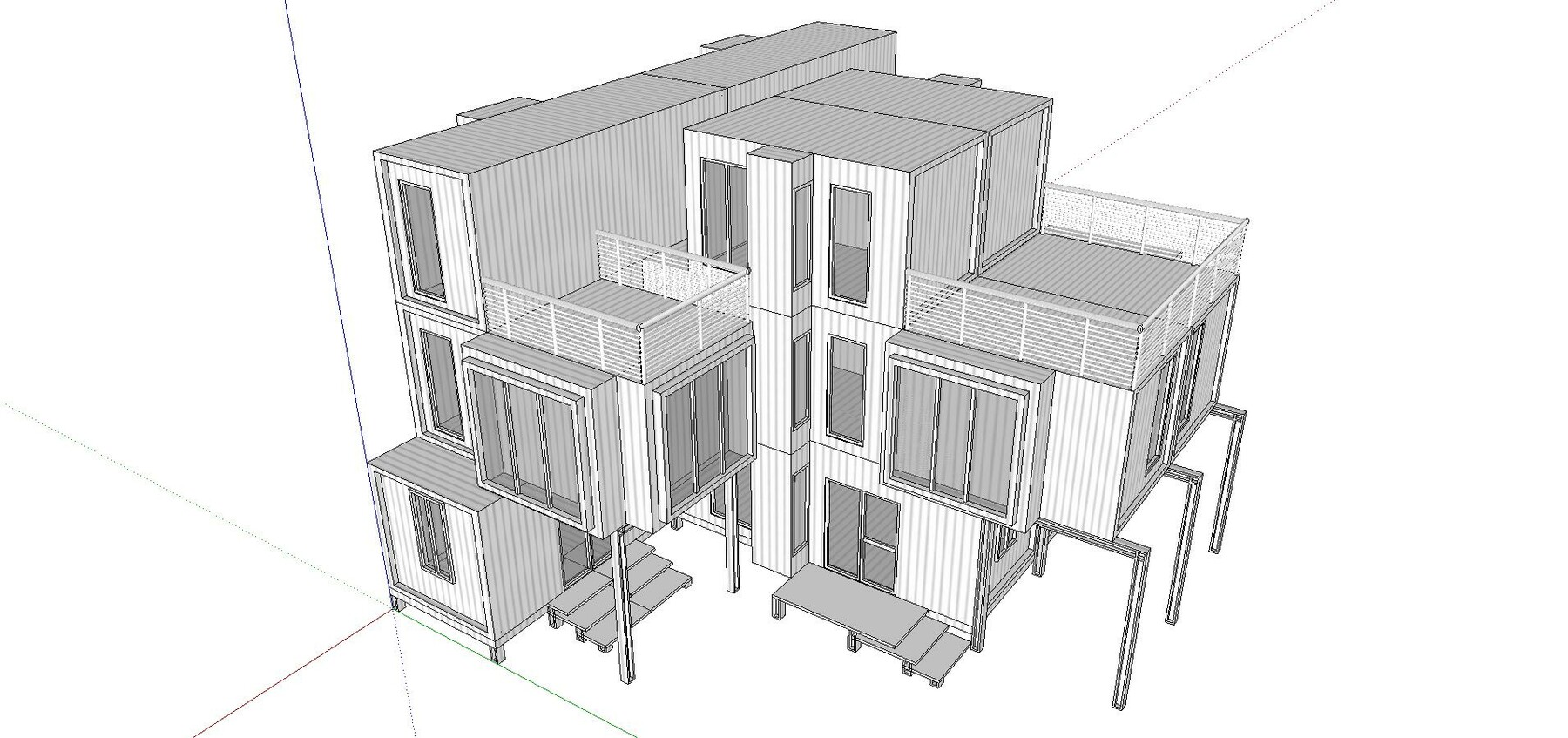 ArtStation - City Simple Art Building-Container-0263 | Resources