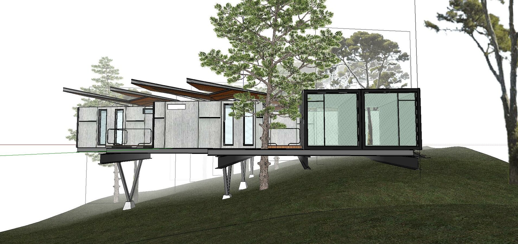 ArtStation - City Simple Art Building-Container-0236 | Resources