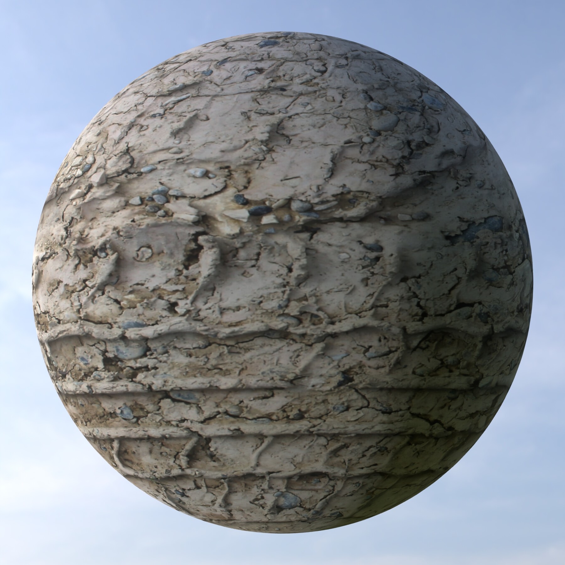 ArtStation - Mud Tracks 1 PBR Material | Game Assets