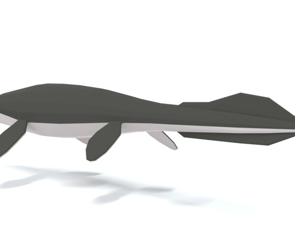 ArtStation - Low Poly Cartoon Tylosaurus | Game Assets