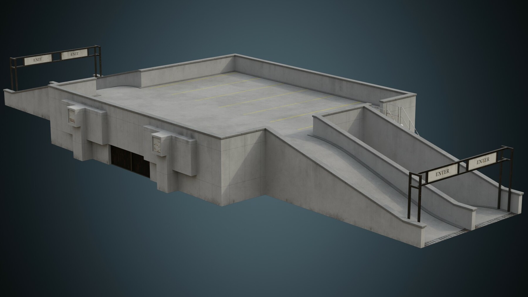 ArtStation - Entrance 2B | Game Assets